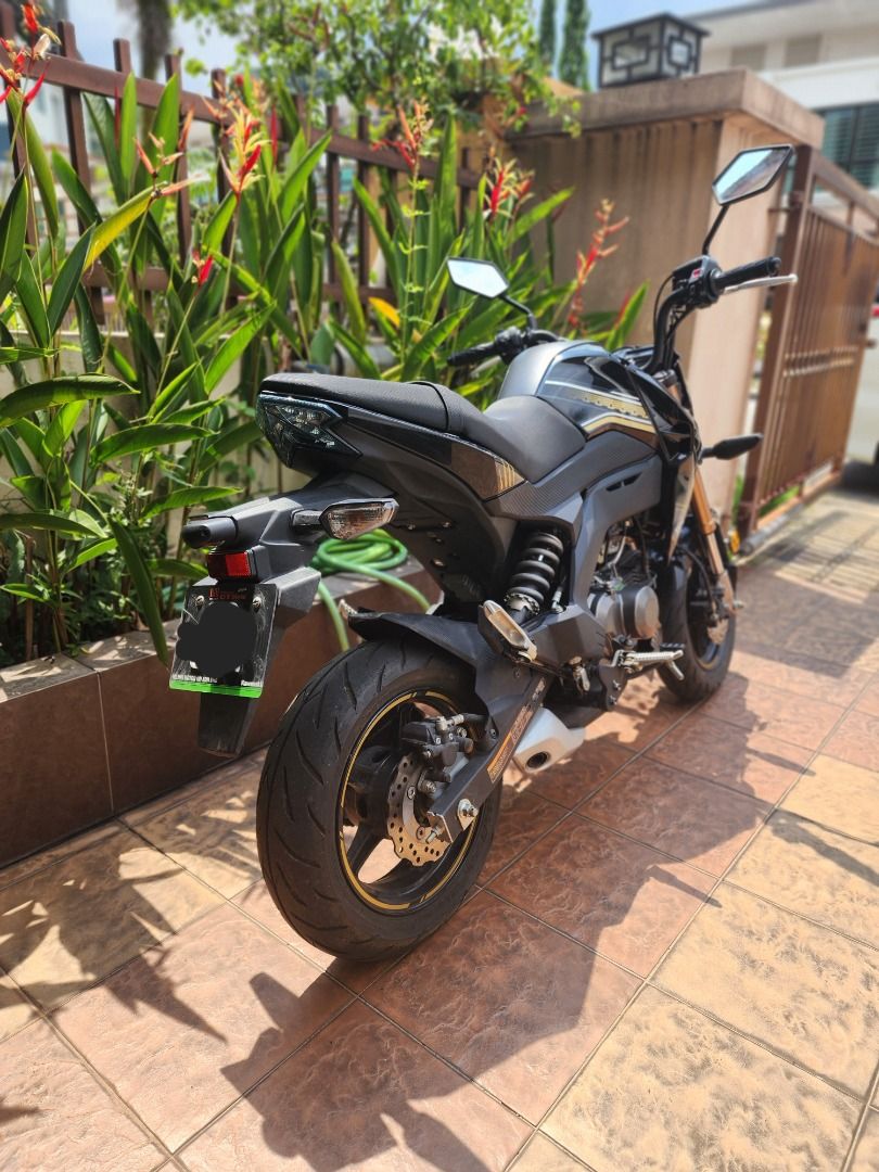 Kawasaki Z125 Pro (Limited Black Panther Edition), Motorbikes on Carousell