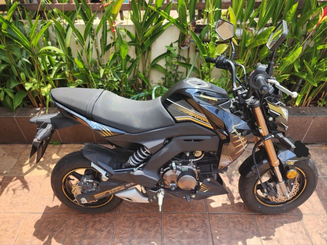 Kawasaki Z125 Pro (Limited Black Panther Edition), Motorbikes on Carousell