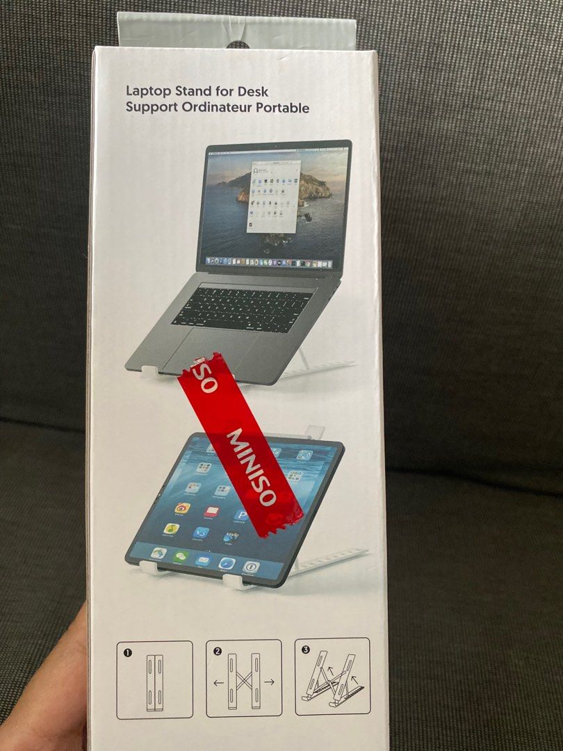 Laptop Stand by MINISO, Elektronik, Komputer, Laptop di Carousell
