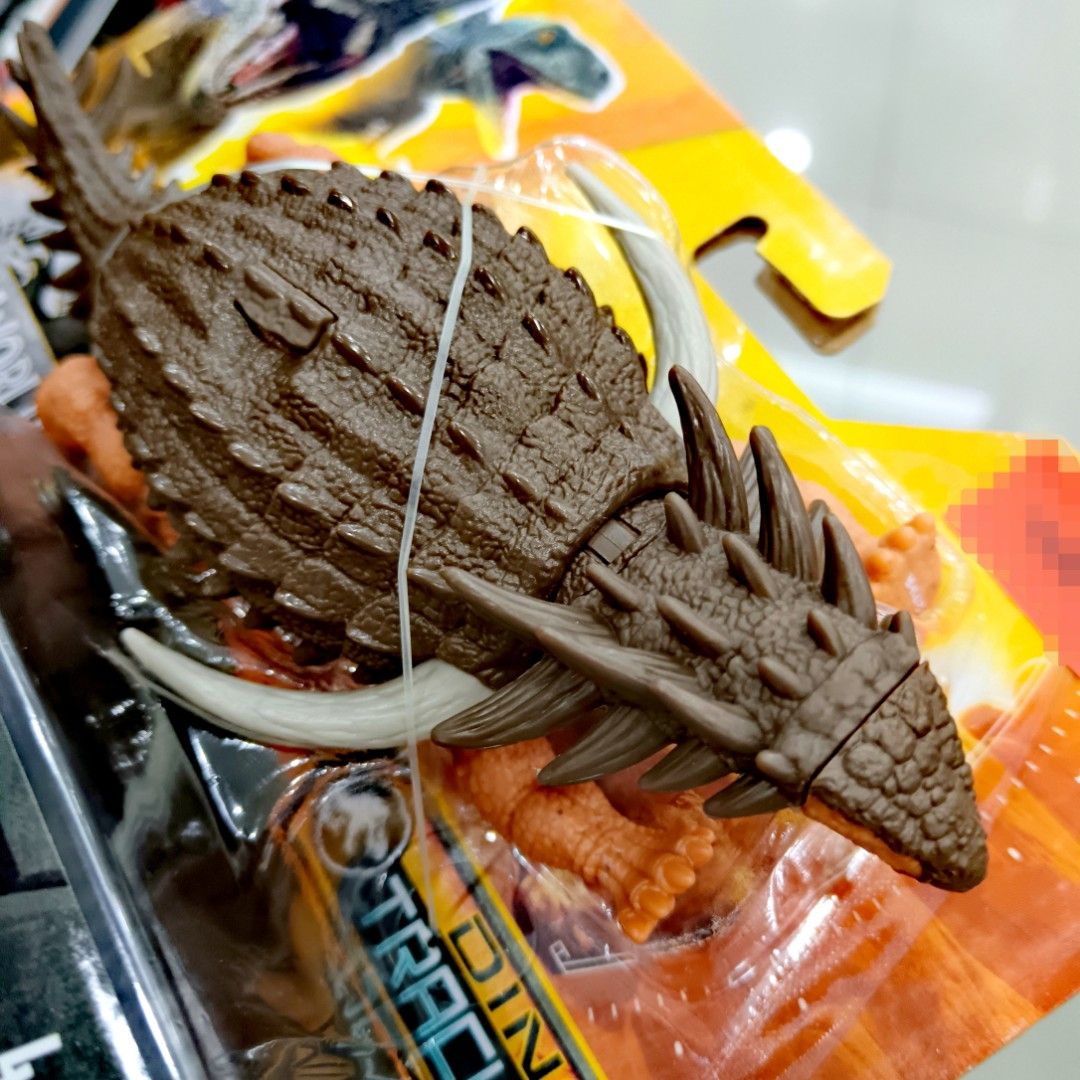 MATTEL JURASSIC WORLD Danger Pack: Borealopelta + Pyroraptor ...