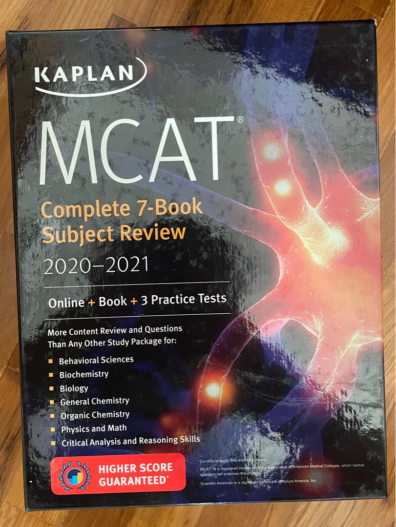 MCAT 7-Book Subject Review (Kaplan), Hobbies & Toys, Books & Magazines, Textbooks on Carousell
