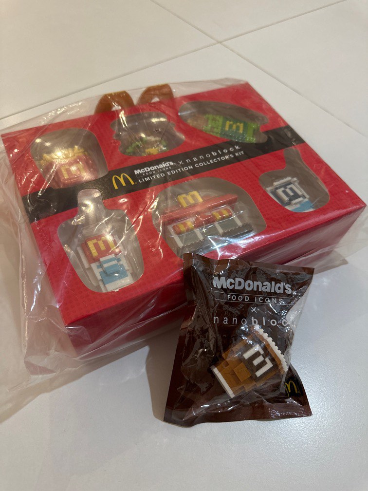 McDonald’s Nanoblock Limited Edition Collector’s Set, Hobbies & Toys, Toys & Games on Carousell