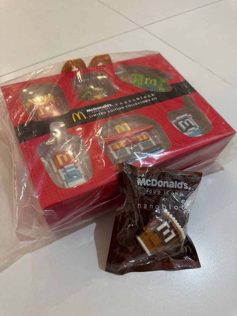 McDonald’s Nanoblock Limited Edition Collector’s Set, Hobbies & Toys, Toys & Games on Carousell