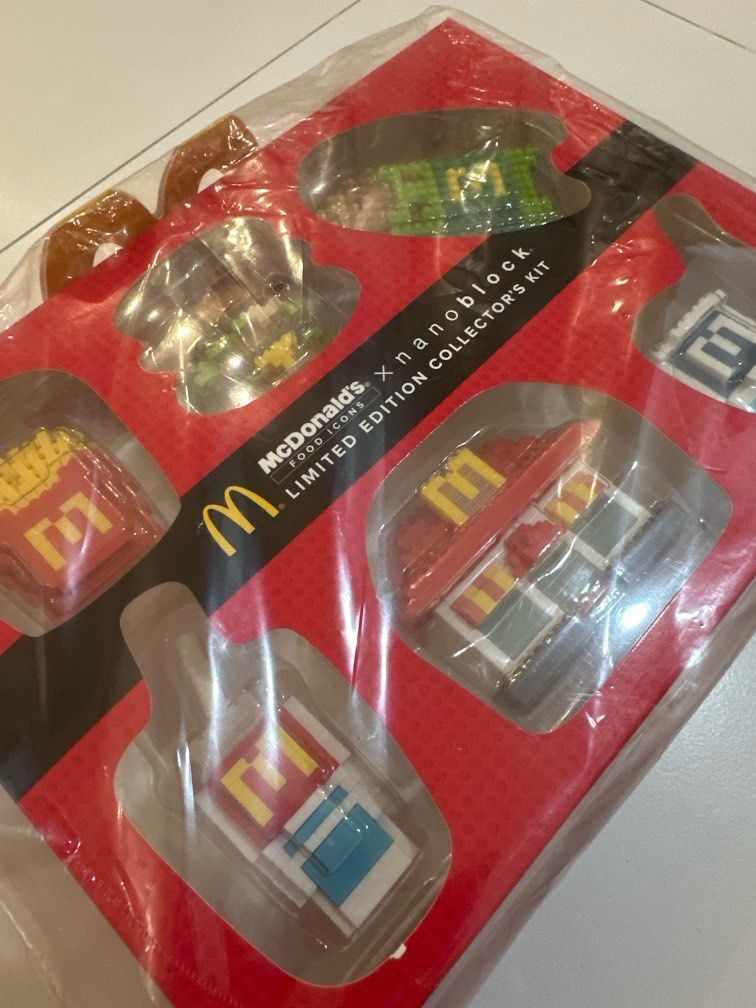 McDonald’s Nanoblock Limited Edition Collector’s Set, Hobbies & Toys, Toys & Games on Carousell
