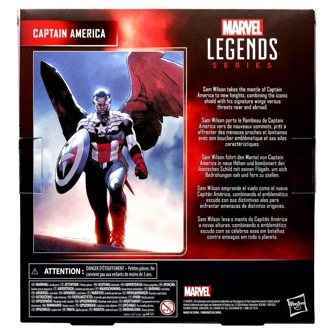 MISB Marvel Legends Deluxe Falcon Captain America, Lego Spider-Man No ...
