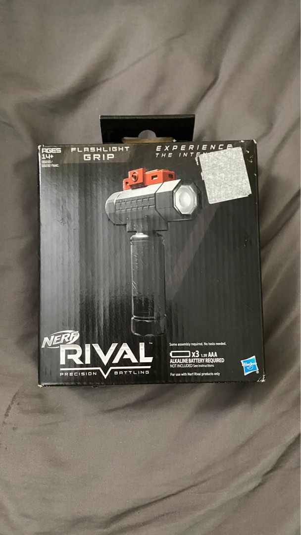 NERF Rival Flashlight Grip, Hobbies & Toys, Toys & Games on Carousell
