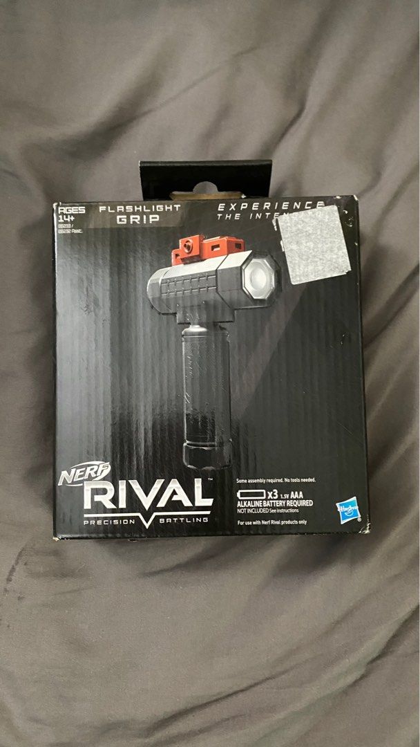 NERF Rival Flashlight Grip, Hobbies & Toys, Toys & Games on Carousell
