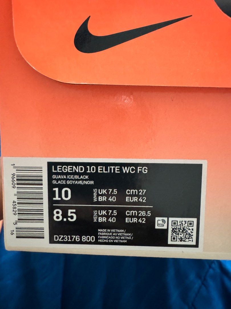 Nike Tiempo Legend 10 Elite WC FG, Women's Fashion, Footwear, Boots on Carousell