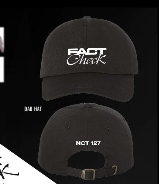 Official NCT 127 Fact Check Cap Dad Hat deluxe ver, Men's Fashion ...