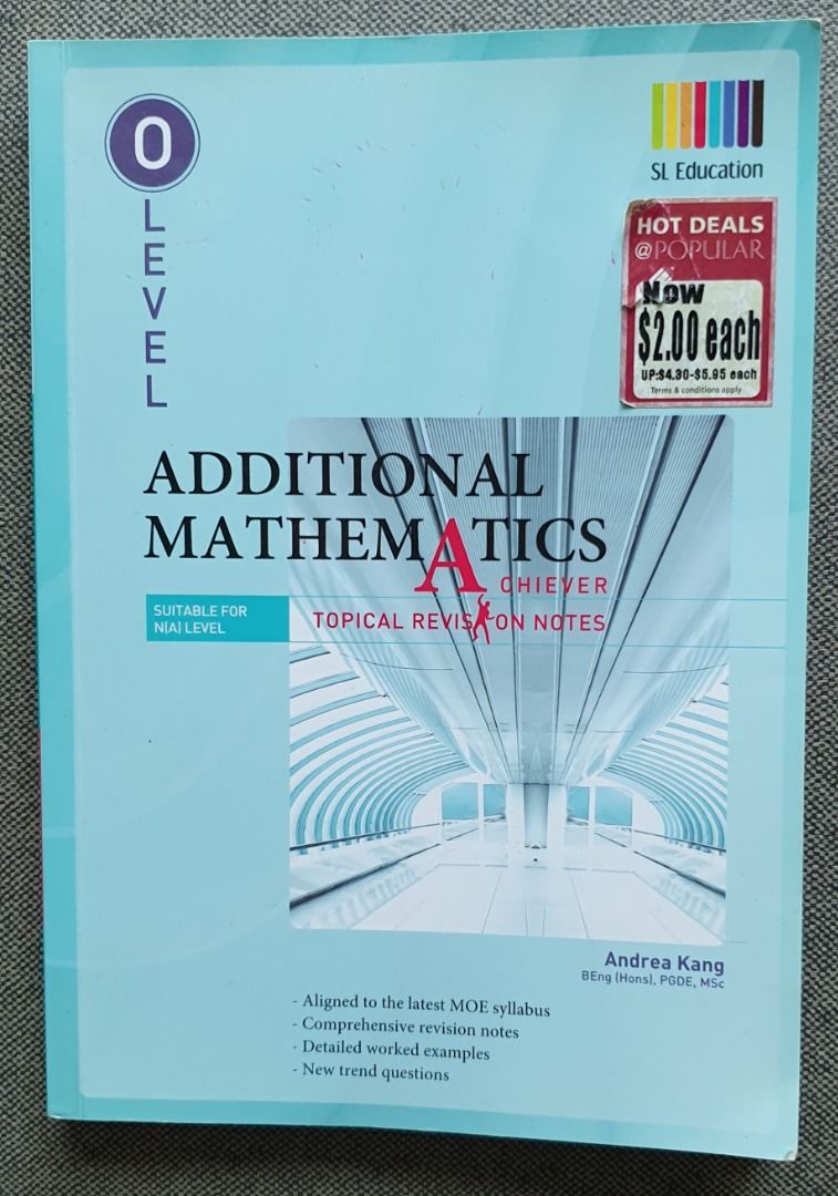 additional mathematics o level