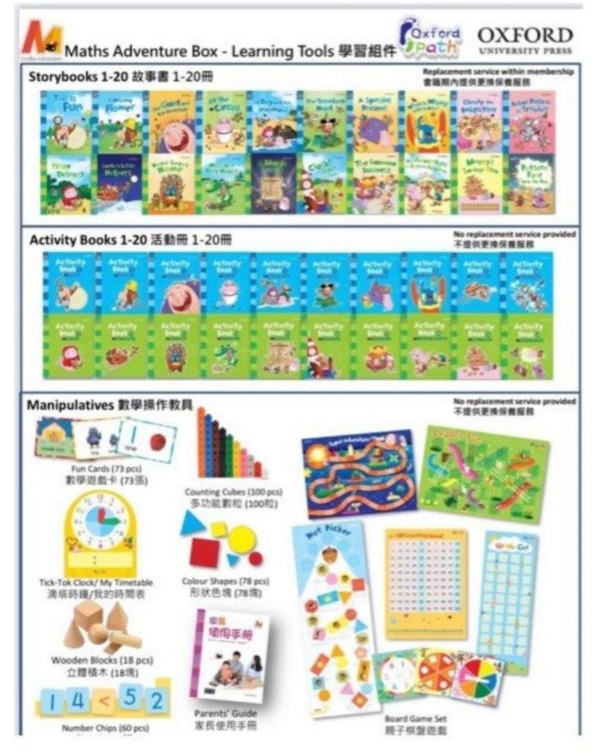 Oxford Path Math 及 中英文裝備系列, 興趣及遊戲, 書本 & 文具, 書本及雜誌 - 補充練習 - Carousell
