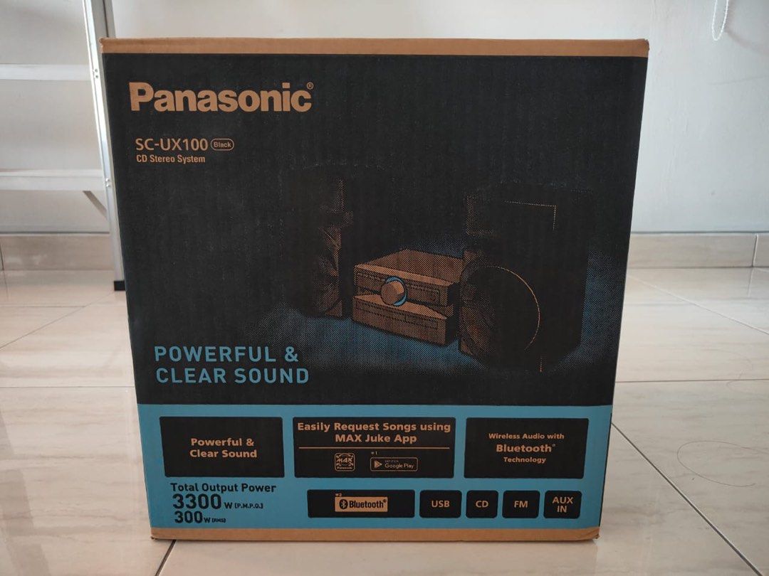 Panasonic SC UX100 Hifi System, Audio, Soundbars, Speakers & Amplifiers ...