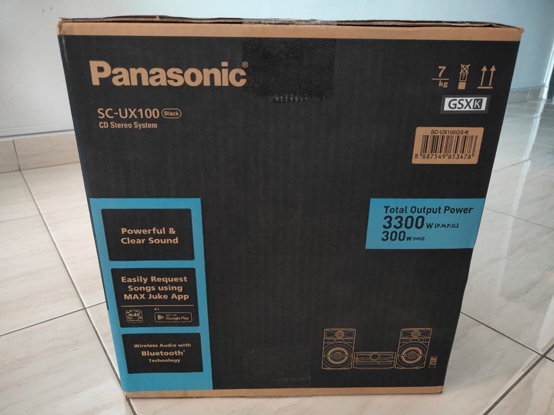 Panasonic SC UX100 Hifi System, Audio, Soundbars, Speakers & Amplifiers ...