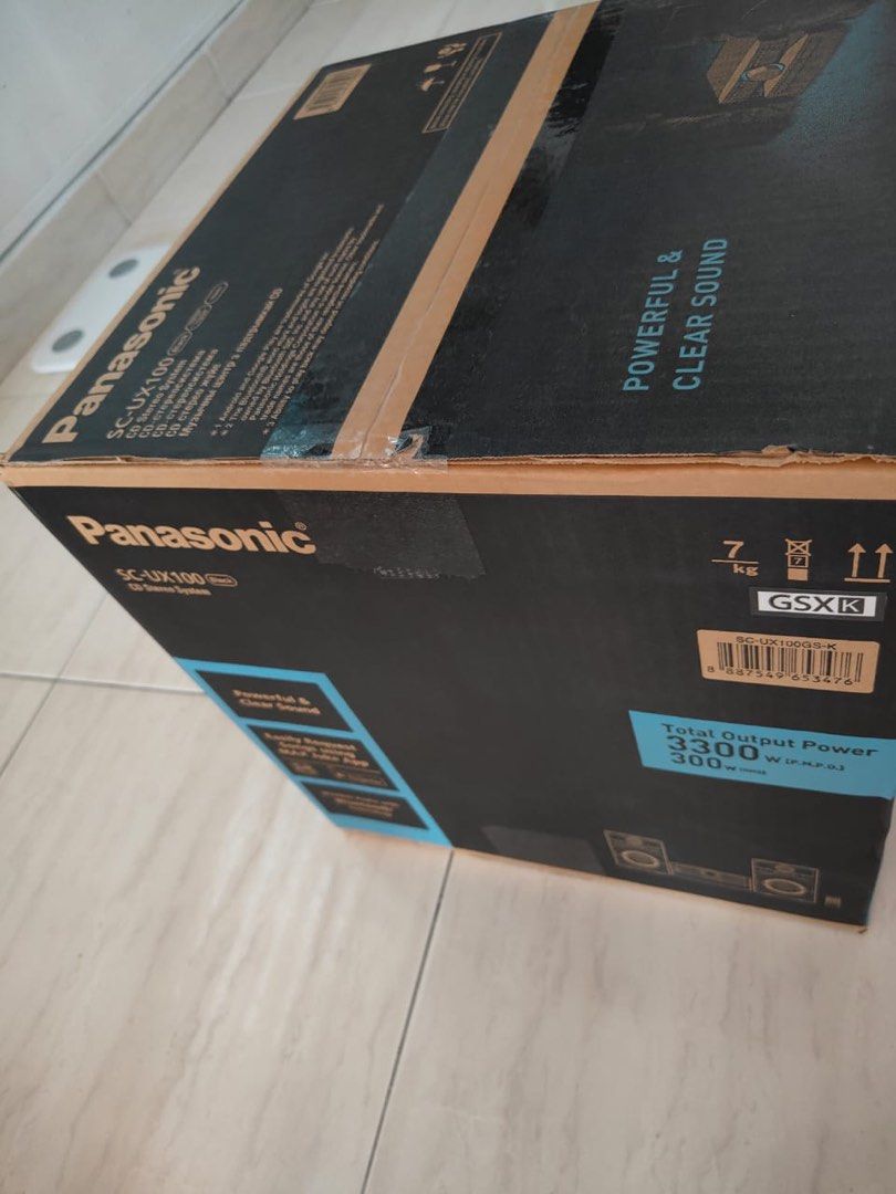 Panasonic SC UX100 Hifi System, Audio, Soundbars, Speakers & Amplifiers ...