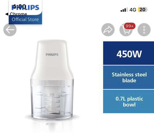 philips chopper, TV & Home Appliances, Kitchen Appliances, Juicers ...