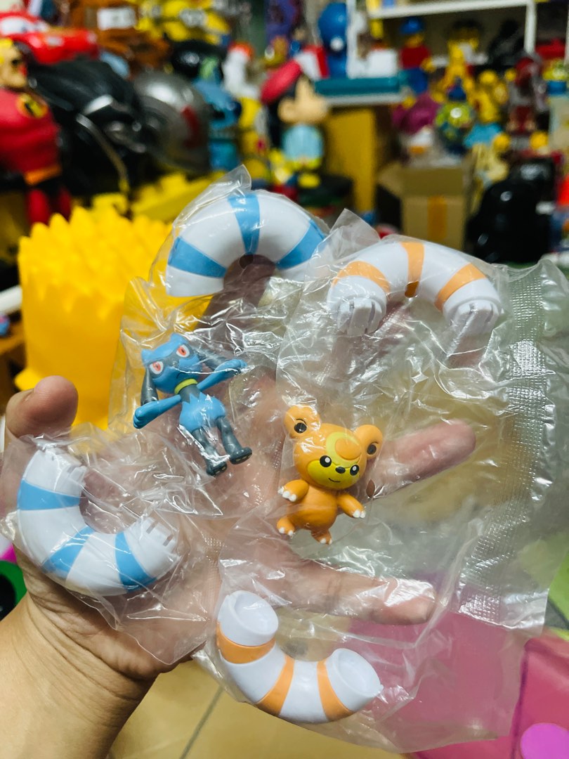 Pokemon Gacha Puka Puka Floating Rings Collection Riolu, Hobbies & Toys ...