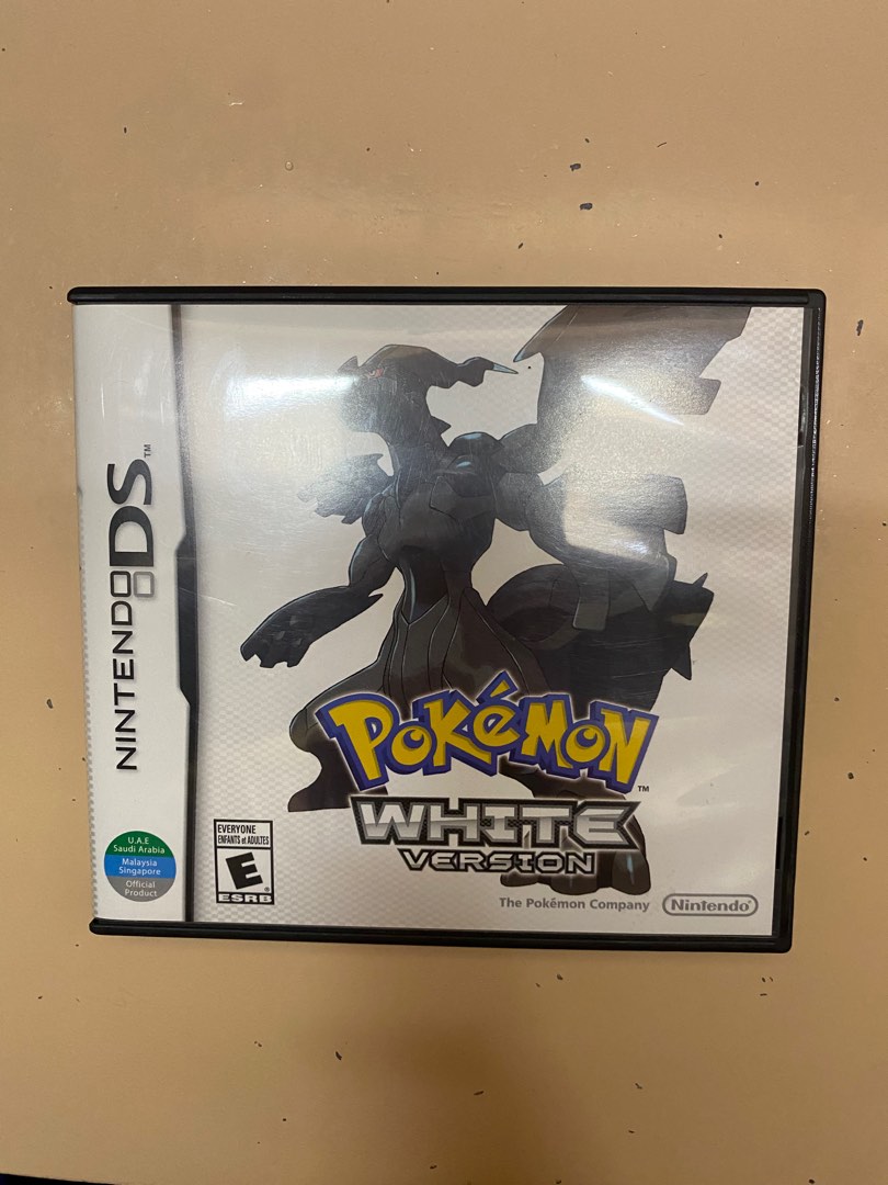 Pokémon White Version for Nintendo DS, Video Gaming, Video Games ...