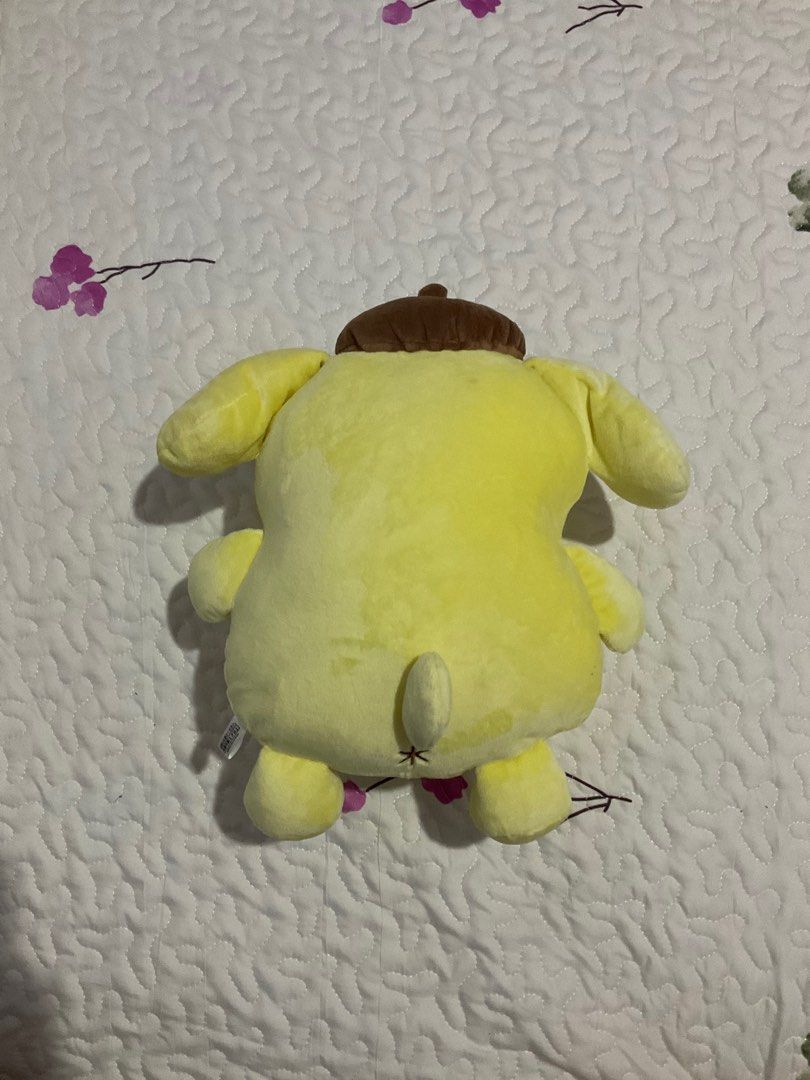 Pompompurin BIG Plush Doll with Muffin Atarikuji Last one Pom Pom Purin ...