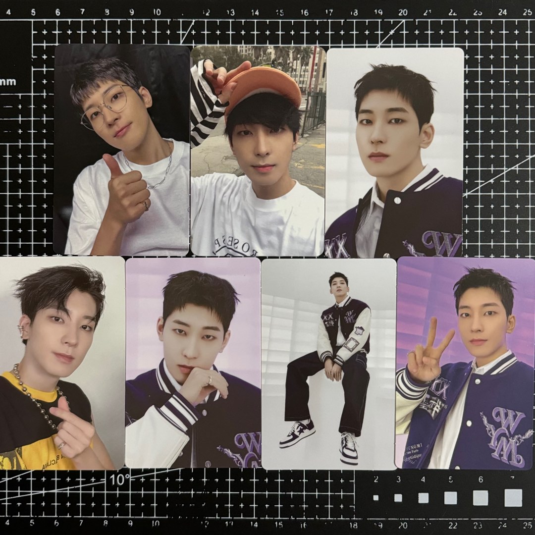 Seventeen Wonwoo Assorted Photocards Set, Hobbies & Toys, Memorabilia & Collectibles, K-Wave on ...