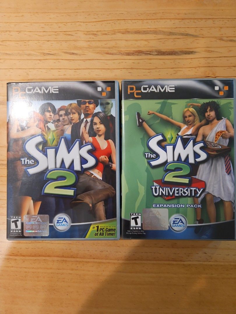 Sims 2 + Sims 2 University, Video Gaming, Video Games, Others on Carousell