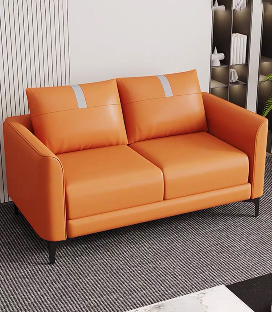 SUMMER Modern Scratch-Proof Leather Sofa, Furniture & Home Living ...