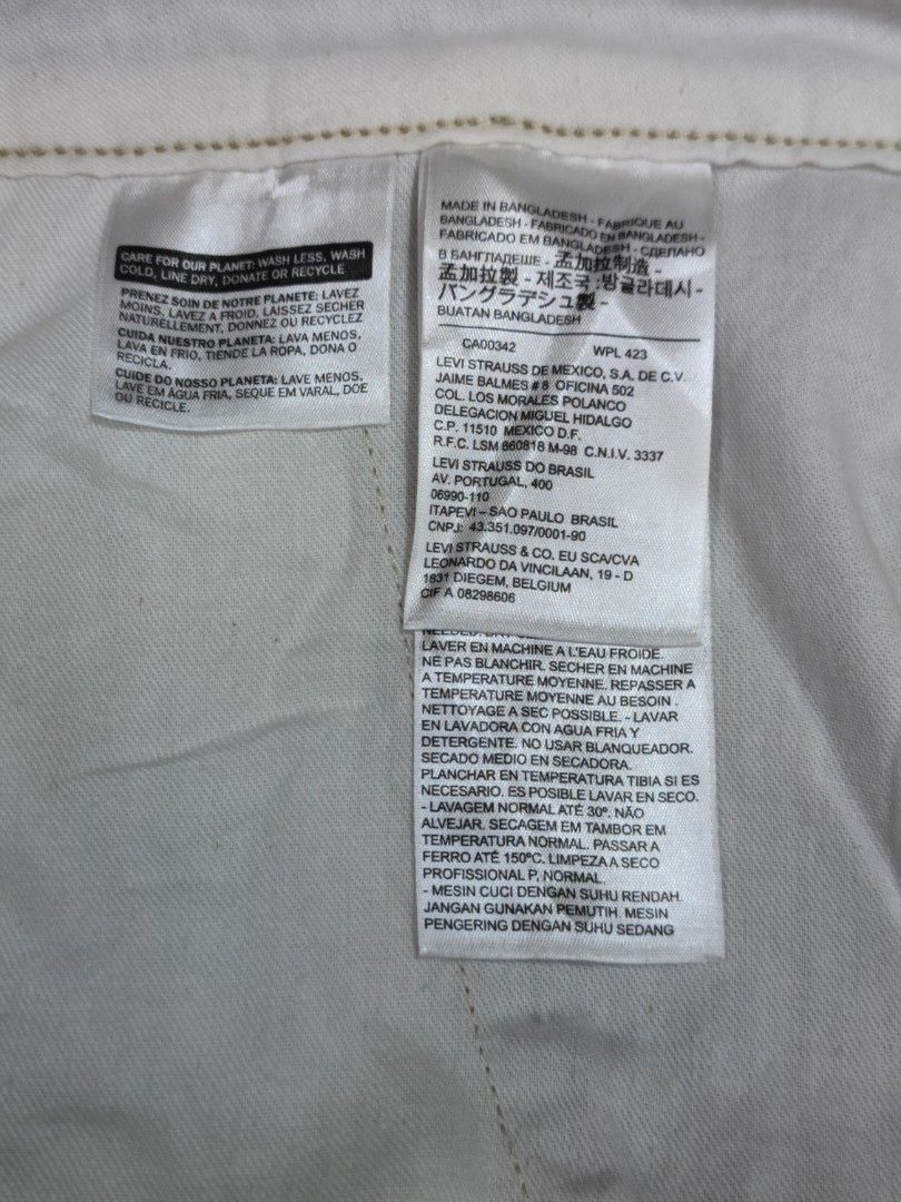 Sz 41 - Levi's Khakis Slim Fit Cargo Pants, Men's Fashion, Bottoms ...