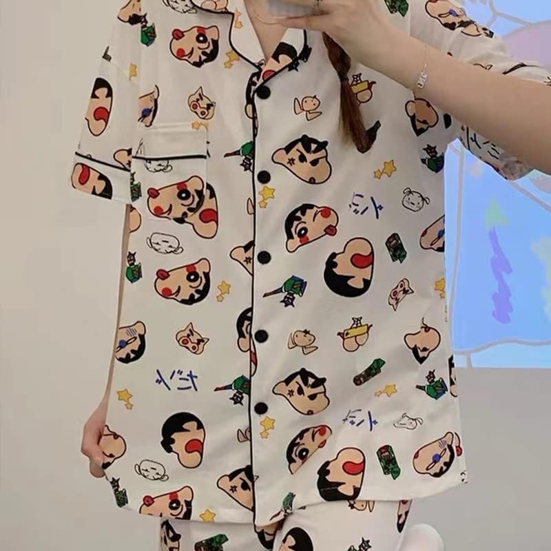TERNO SLEEPWEAR SHINCHAN DESIGN, Women's Fashion, Dresses & Sets, Sets ...