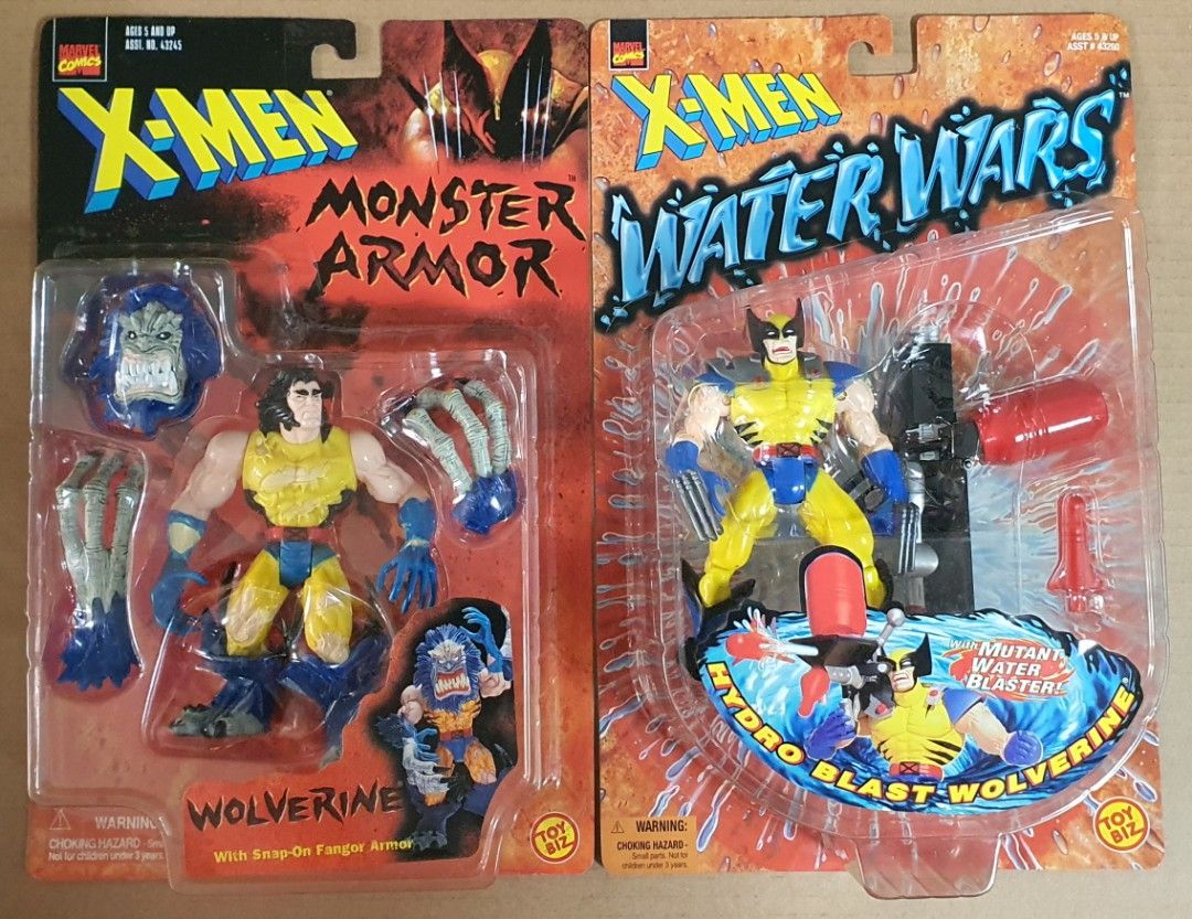 Toy Biz X-Men Monster Armor and Water Wars figures, Hobbies & Toys ...