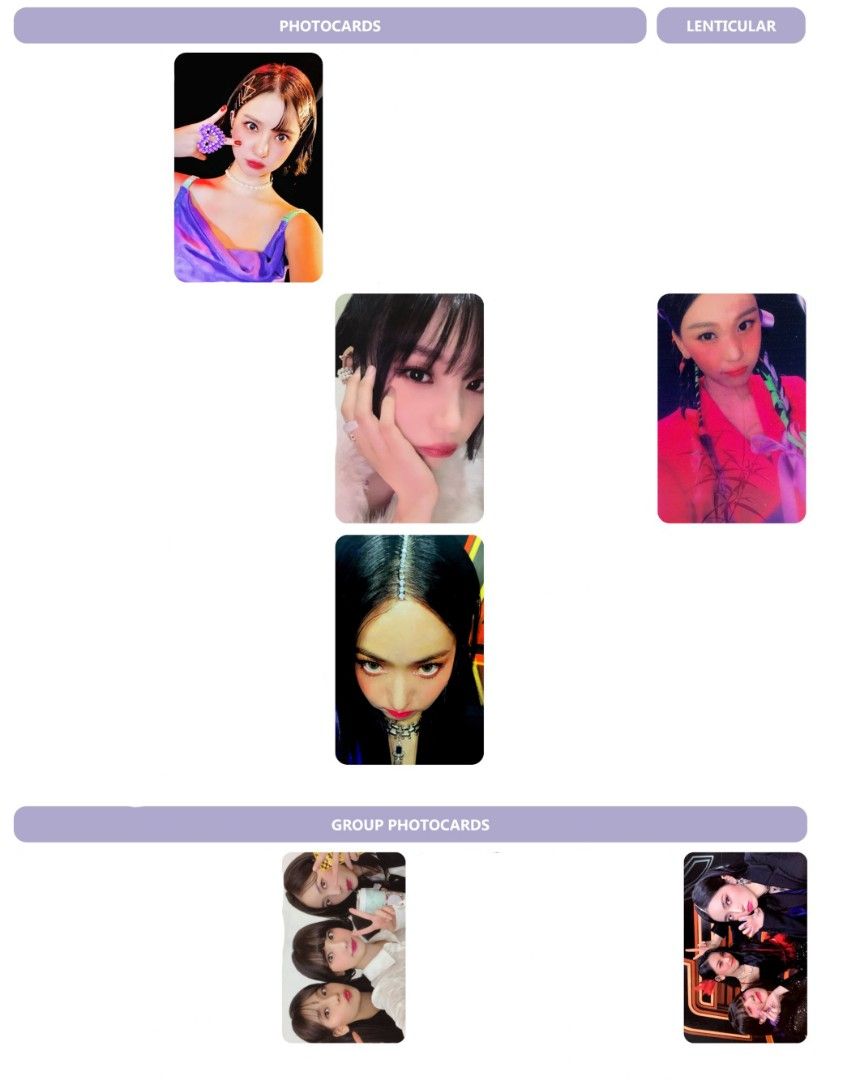 VIVIZ 迷你1輯 Beam Of Prism 小卡 BOP BOP!, 哩哩扣扣, 其他在旋轉拍賣