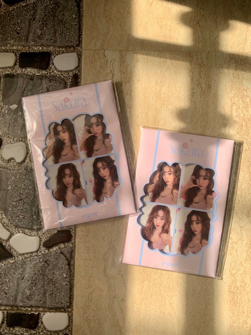 Winter AESPA collab with espoir photocard, Hobbies & Toys, Collectibles ...