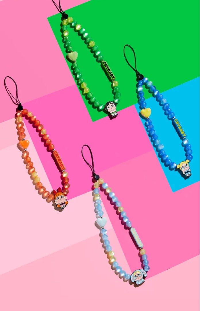 [WTT] Popmart Powerpuff Girls x Crybaby Phone Strap Bunny Bubbles ...