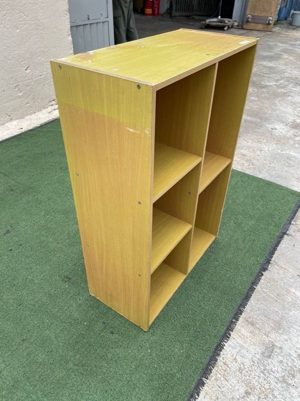 YA72C Rak Kayu 5 Compartment Wooden Rack, Furniture & Home Living ...