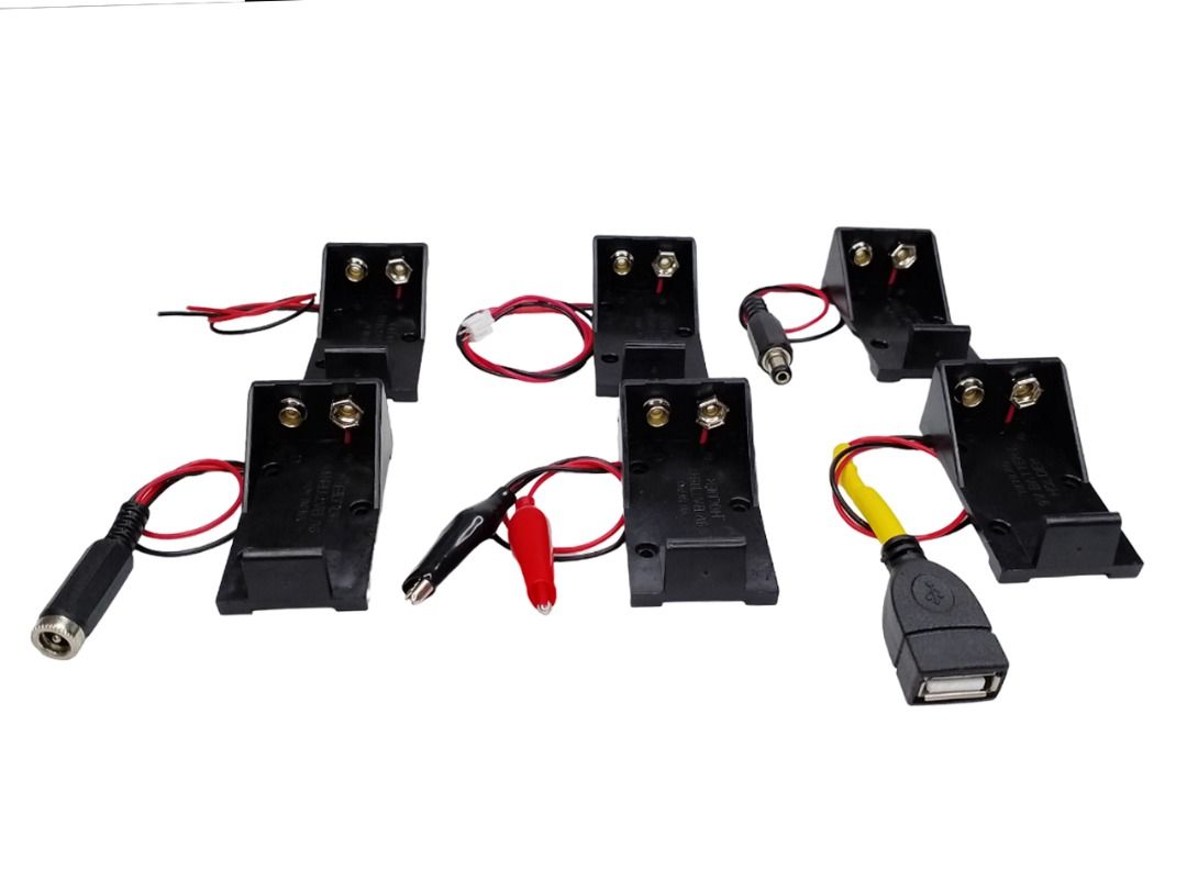 9V RECHARGEABLE BATTERY OPEN CASE NO SWITCH (1-PC per ORDER), BEST FOR ...