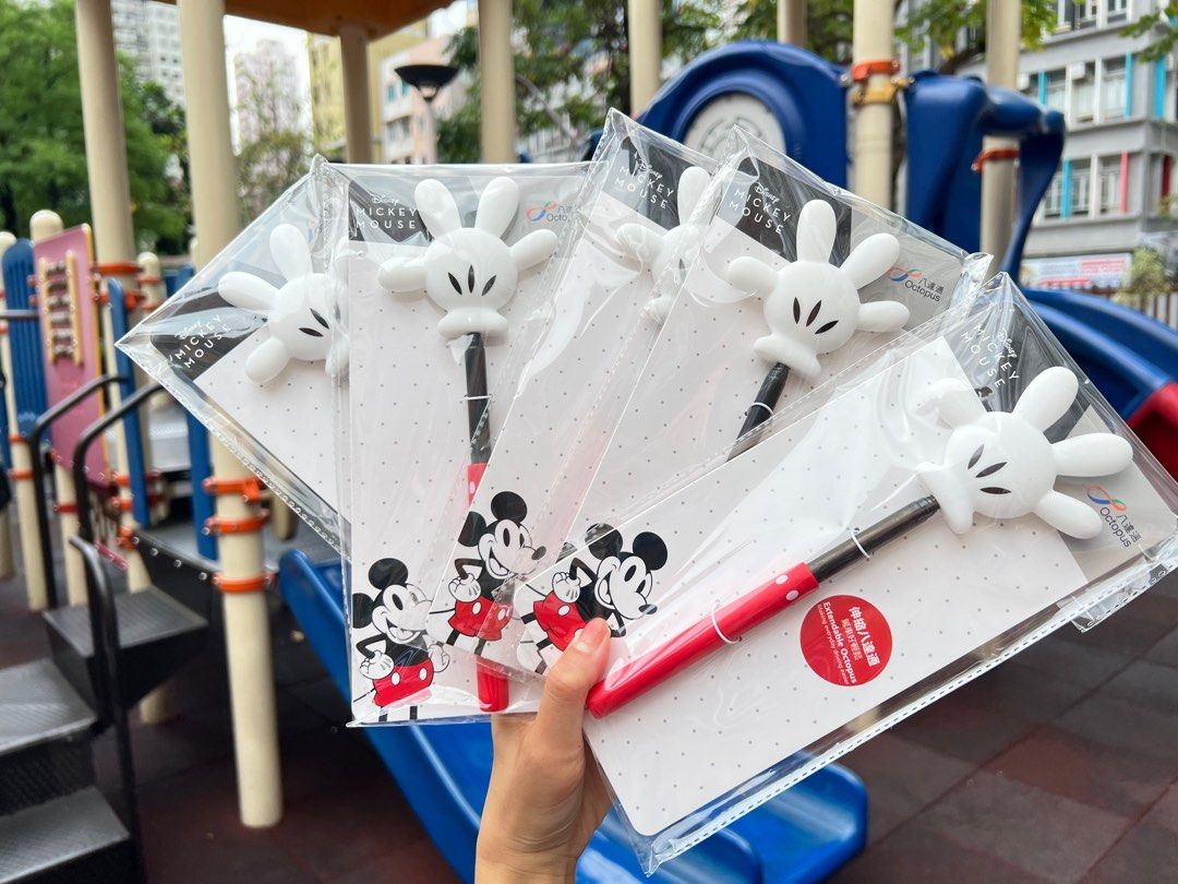長期現貨 Disney Mickey Mouse Extendable Adult Octopus 迪士尼 米奇老鼠 手板 手掌 手仔 伸縮 ...