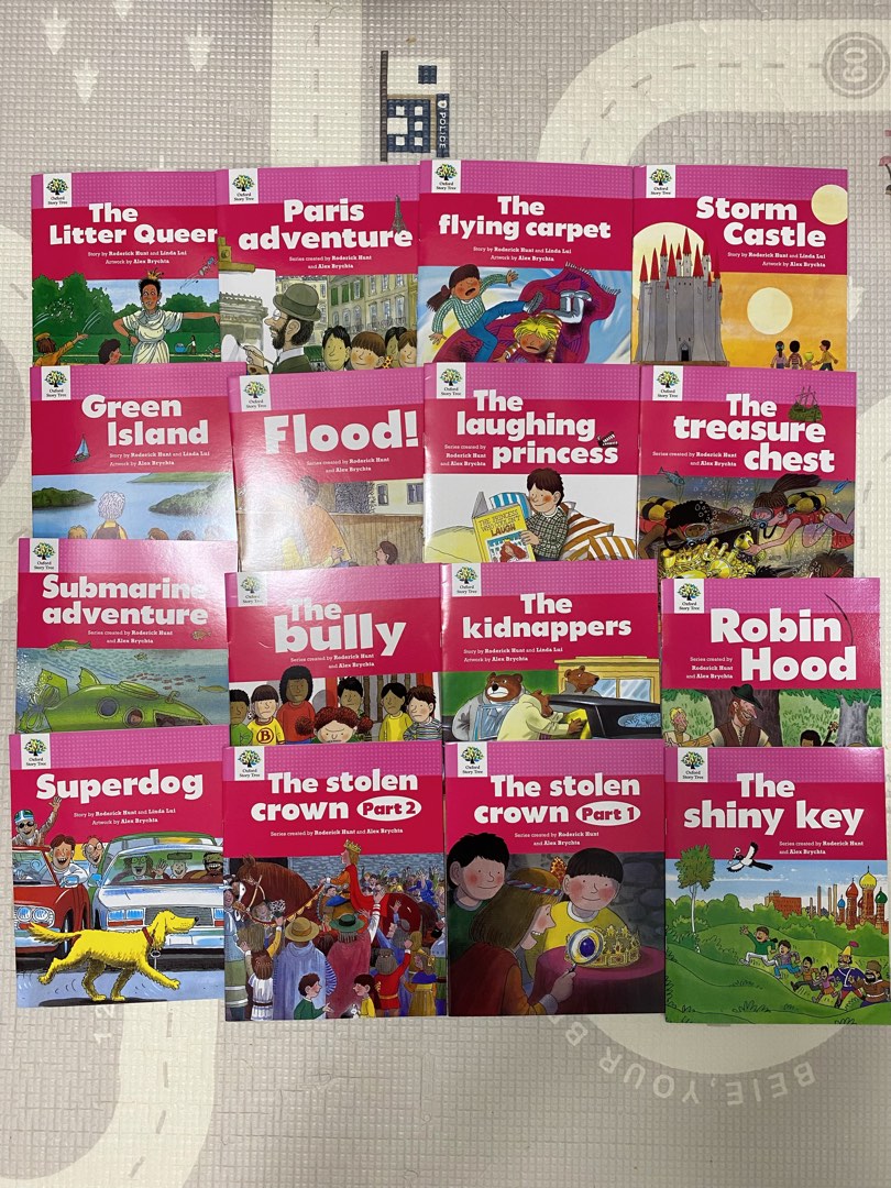 全新 Oxford reading tree Level 5 牛津樹 故事書, 興趣及遊戲, 書本 & 文具, 小朋友書 - Carousell