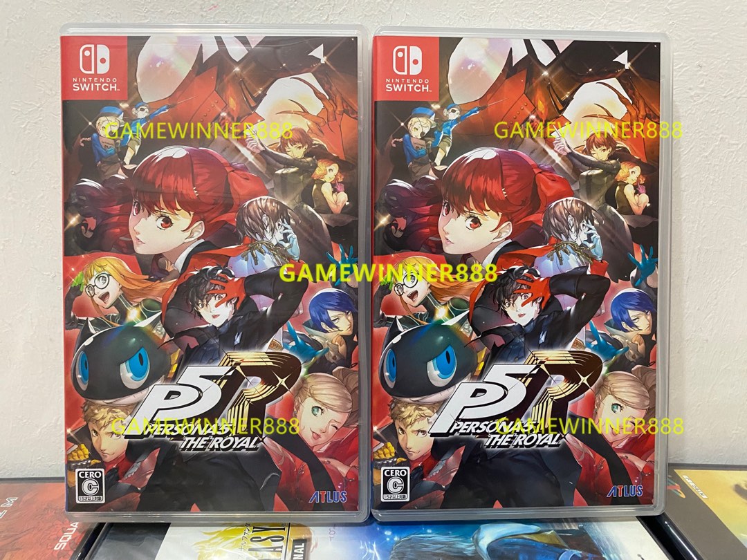 《今日快閃價》（中古二手）日版 Switch NS遊戲 P5R 女神異聞錄5 皇家版 / SHIN MEGAMI TENSEI / Persona 5 The Royal / ペルソナ5 ザ ...