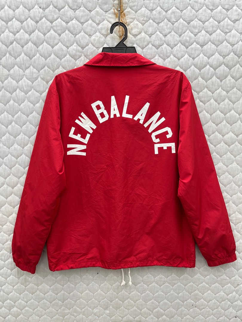 A(32). NEW BALANCE COACH JACKET, Men's Fashion, Coats, Jackets and ...