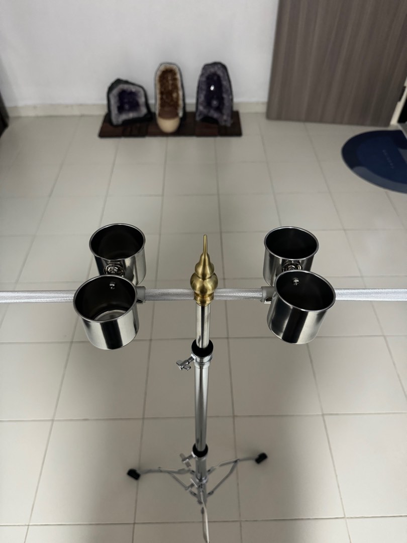 Adjustable Stainless steel tripod parrot stand, Pet Supplies, Homes & Other Pet Accessories on ...