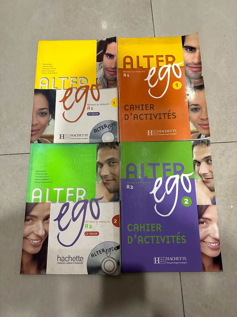 Alter Ego 1 and 2 French Textbooks, Hobbies & Toys, Books & Magazines ...