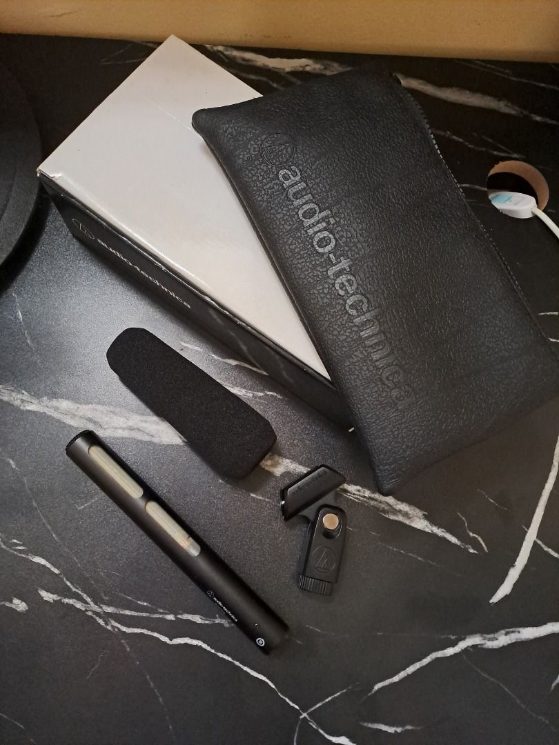 Audio-Technica AT875R Line/Gradient Shotgun Condenser Microphone, Audio ...