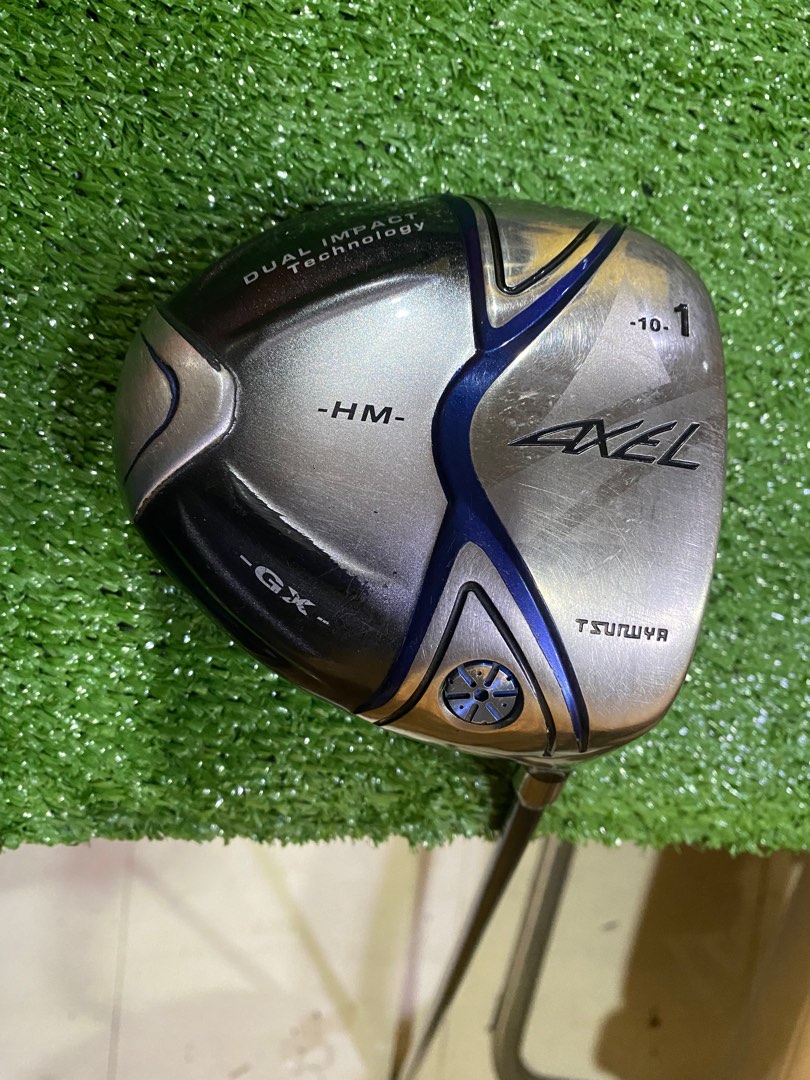 AXEL TSURUYA Dual Impact HM Driver, Sports Equipment, Sports & Games, Golf on Carousell