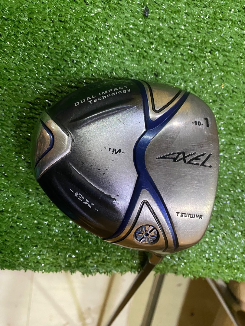 AXEL TSURUYA Dual Impact HM Driver, Sports Equipment, Sports & Games, Golf on Carousell