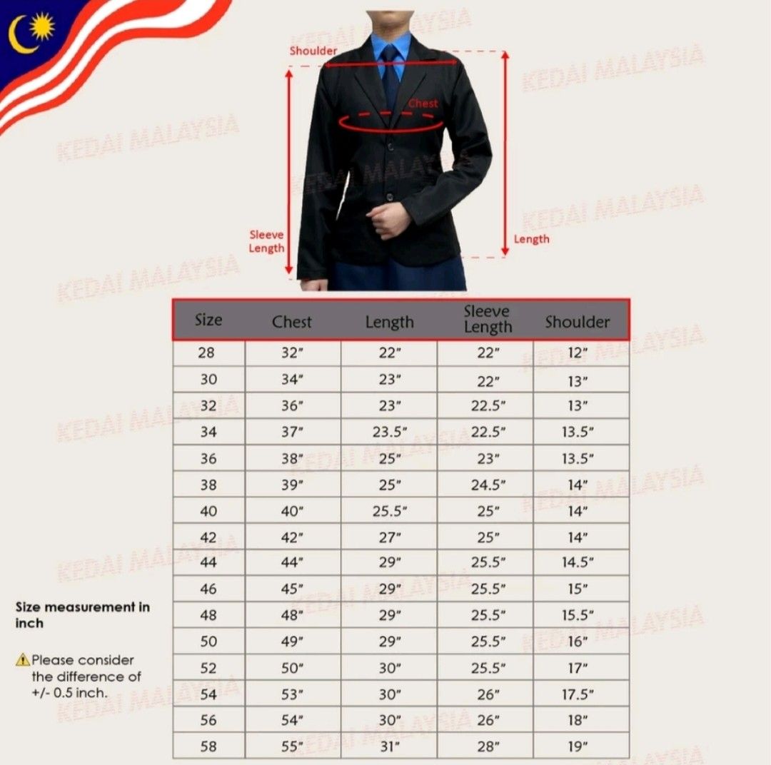 Blazzer Sekolah Ren/Men, Women's Fashion, Coats, Jackets and Outerwear ...