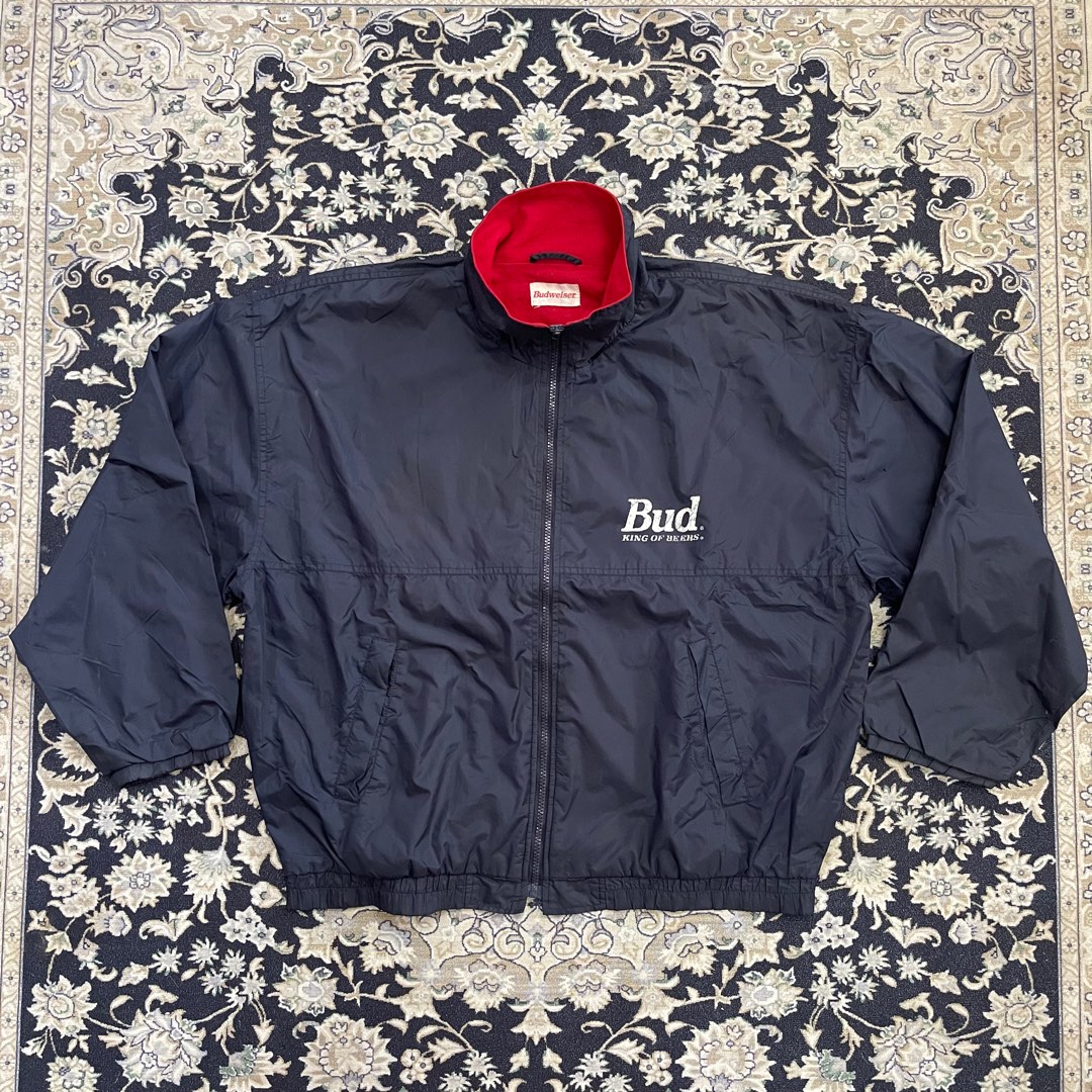 Budweiser Jacket, Men's Fashion, Coats, Jackets and Outerwear on Carousell
