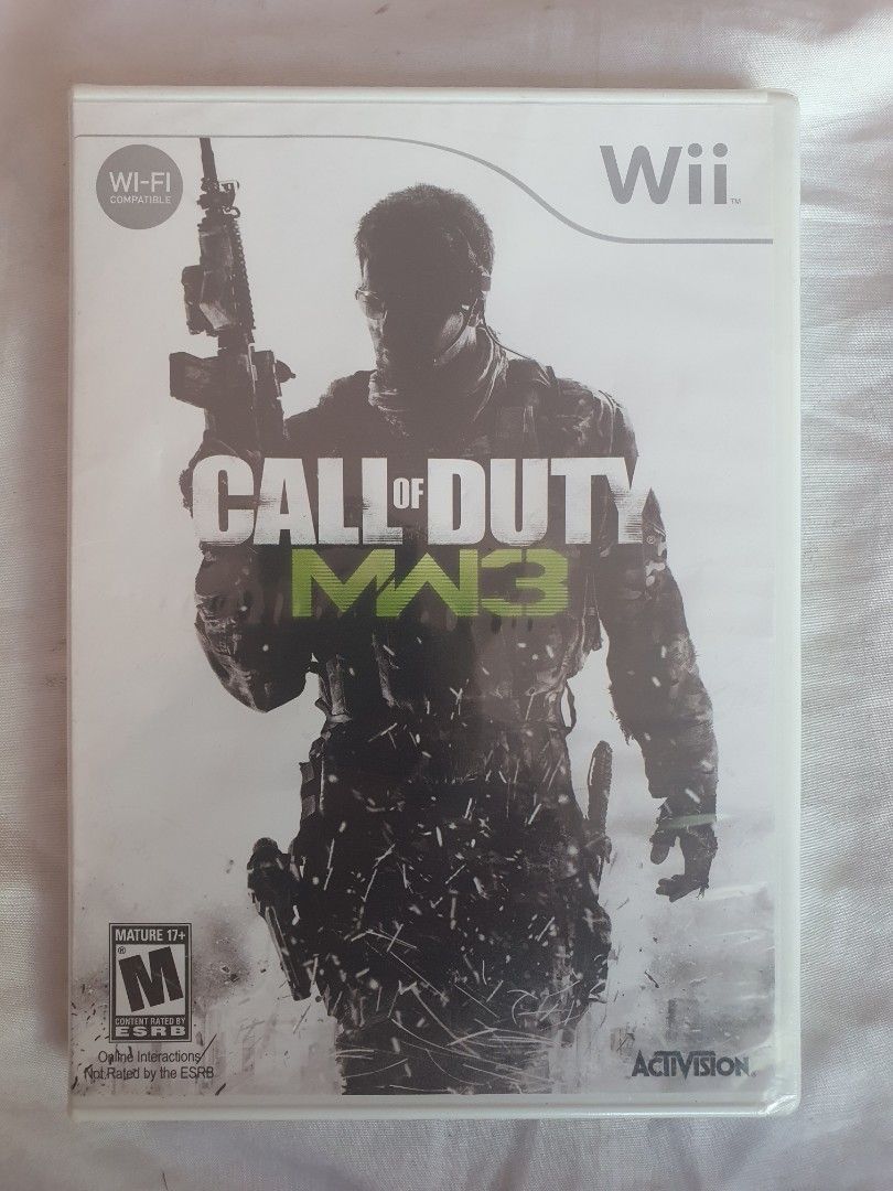Call of Duty : Modern Warfare 3 Wii Game (Brand New), Video Gaming ...