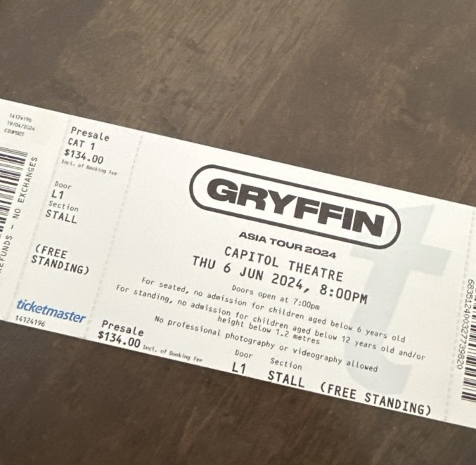 Cheaper than cost! Gryffin Asia Tour 2024 Singapore, Tickets & Vouchers ...