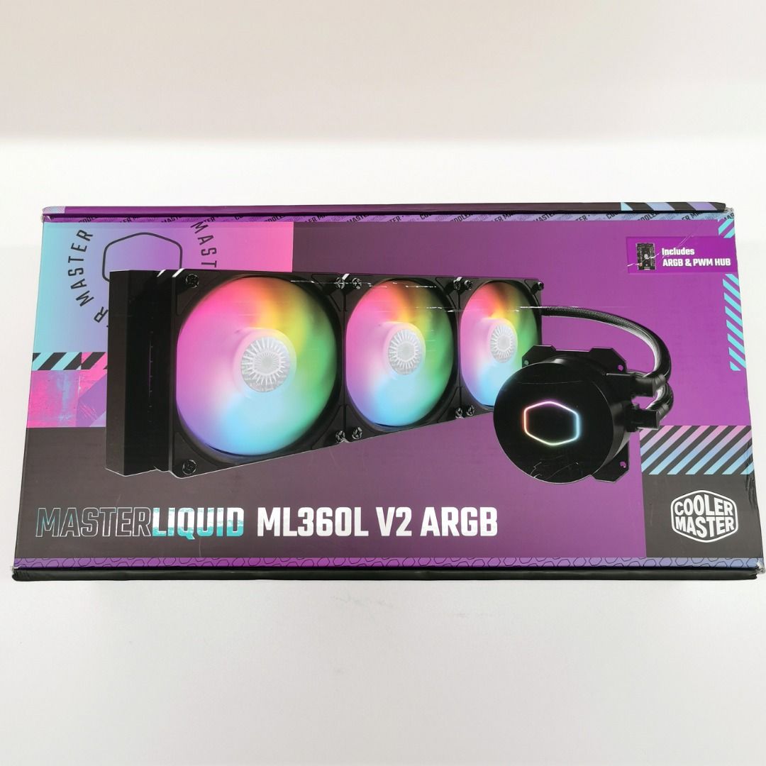 Cooler Master Master Liquid ML360L V2 ARGB 360 水冷 AIO cooling , 電腦＆科技 ...