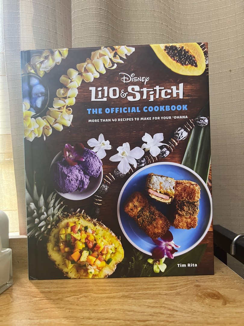 Disney Lilo Stitch Official Cookbooj, Furniture & Home Living ...