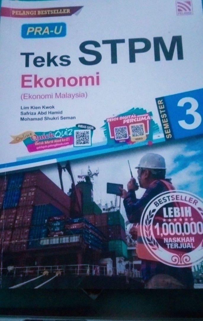 EKONOMI STPM SEM 3, Hobbies & Toys, Books & Magazines, Textbooks on Carousell