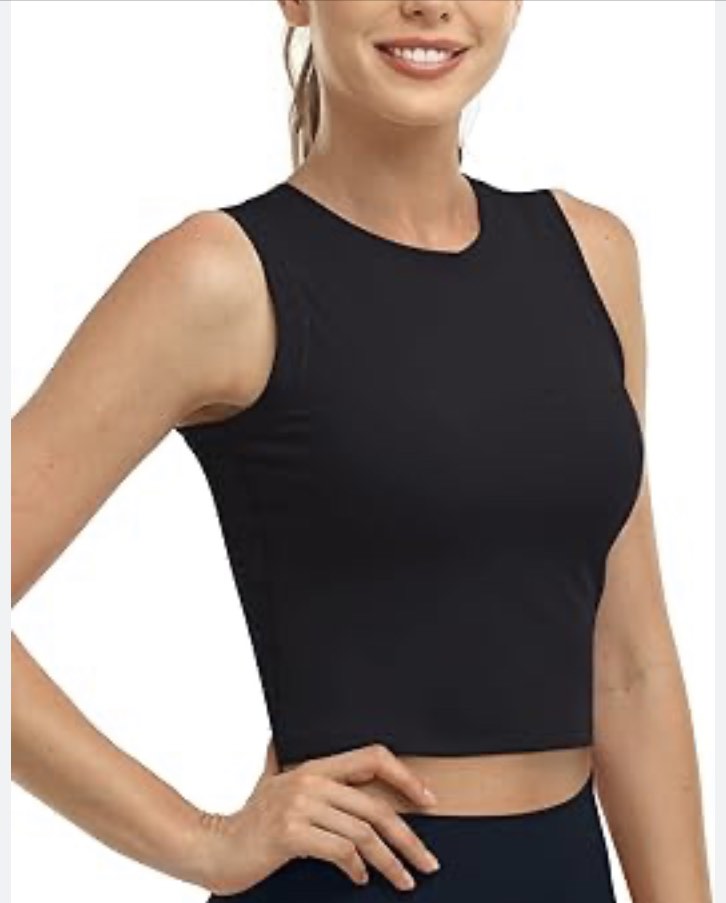 Express Crop Top Tank, Women's Fashion, Tops, Others Tops on Carousell